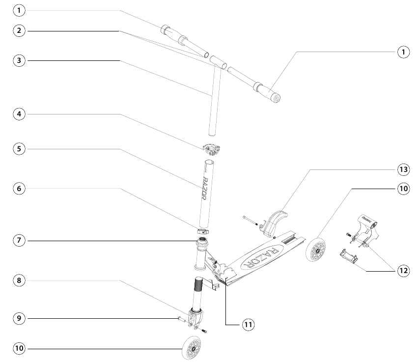 Razor Spark - Series Scooters Manual | ManualsLib