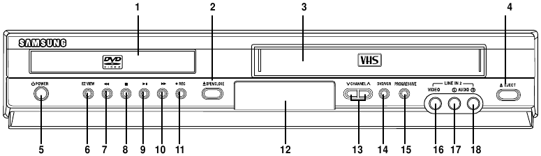 Samsung DVD-V4600 - DVD / VCR Combo Player Manual | ManualsLib