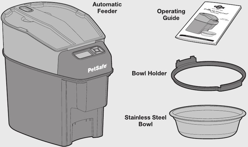PetSafe Healthy Pet Simply Feed PFD00-14574 - Automatic Feeder Manual ...