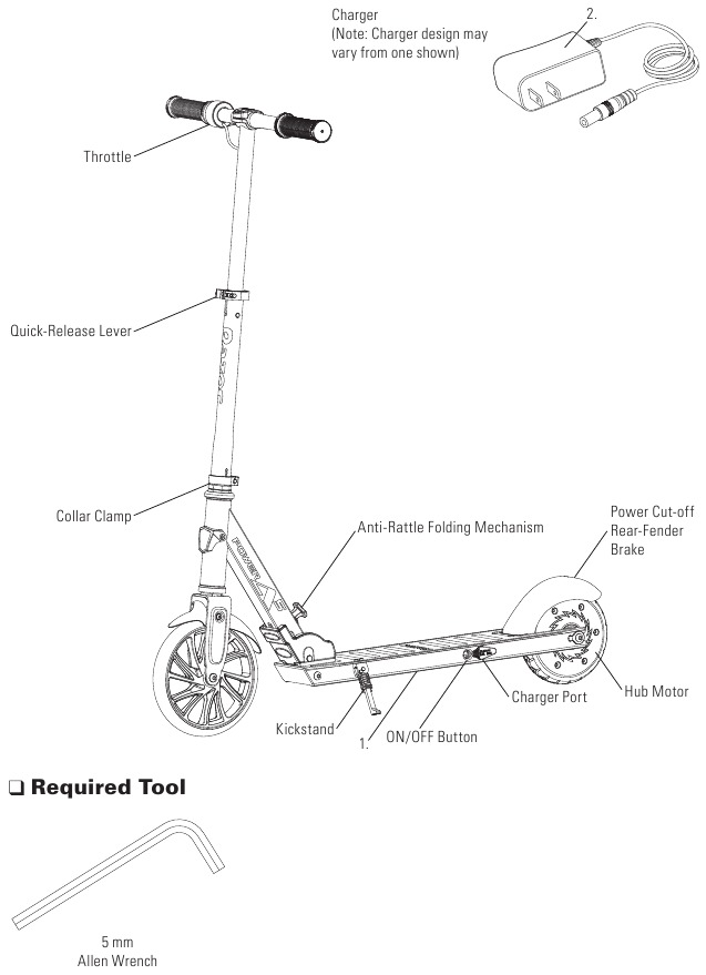 Razor Power A5 - Electric Scooter Manual | ManualsLib