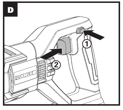 Worx WX500, WX500.9 - Reciprocating Saw Manual | ManualsLib