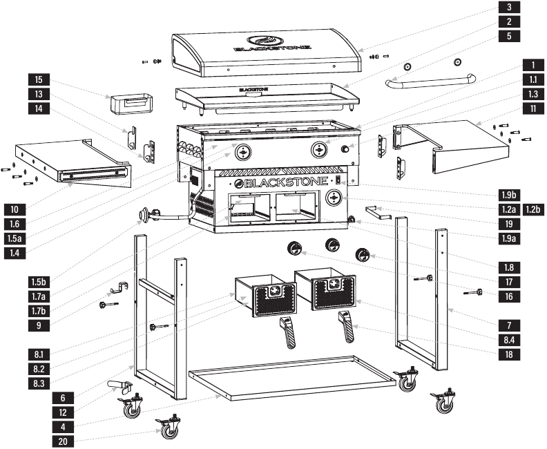 BLACKSTONE 1785 - 28" GRIDDLE Manual | ManualsLib