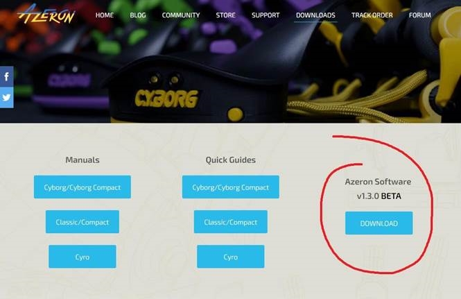 Azeron Cyro - Plug-and-Play Controller Manual | ManualsLib