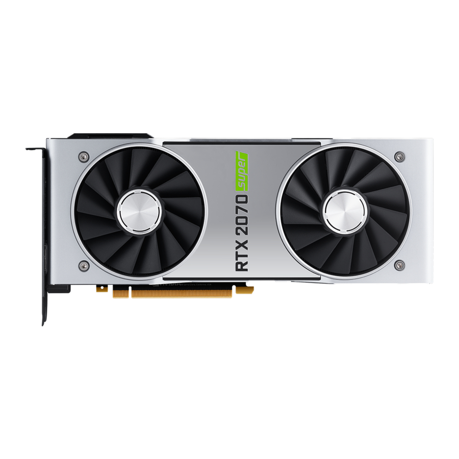 NVIDIA GeForce RTX 2070 SUPER - Graphics Card Manual | ManualsLib