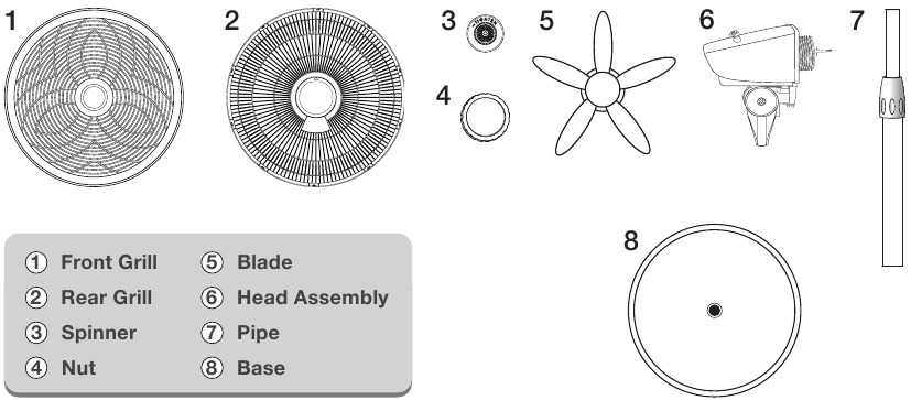 Lasko 1820, 1823, 1827 - Pedestal Fan Manual | ManualsLib