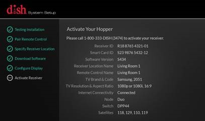 Dish Hopper - Receiver Manual | ManualsLib
