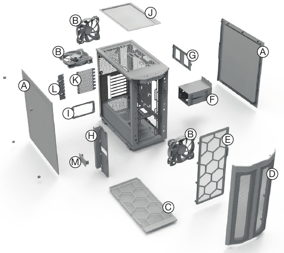be quiet! Pure Base 500 DX - PC Cases Manual | ManualsLib