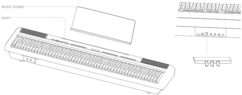 Donner DEP-20 - Digital Piano Manual | ManualsLib