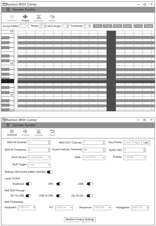 Donner B1 - Analog Bass Synthesizer Manual | ManualsLib