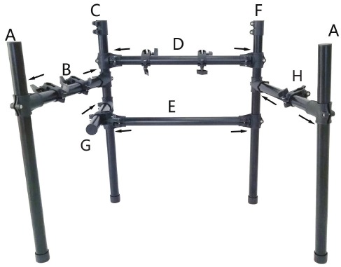 Donner DED-200 - Electronic Drum Manual | ManualsLib