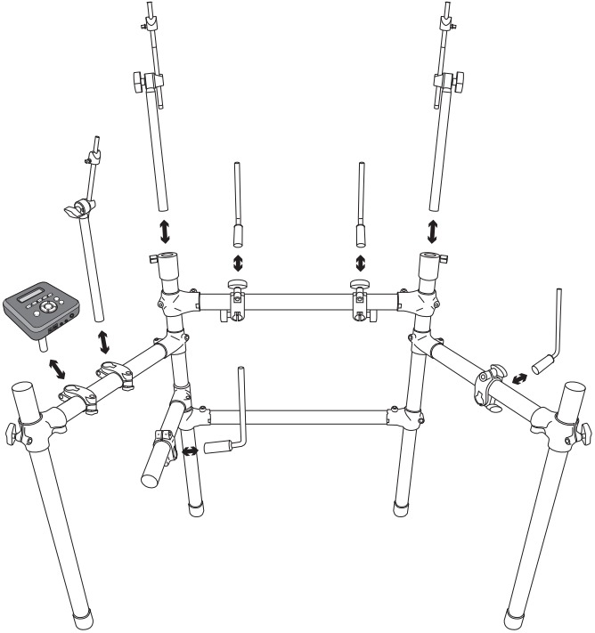 Donner DED-200 - Electronic Drum Manual | ManualsLib