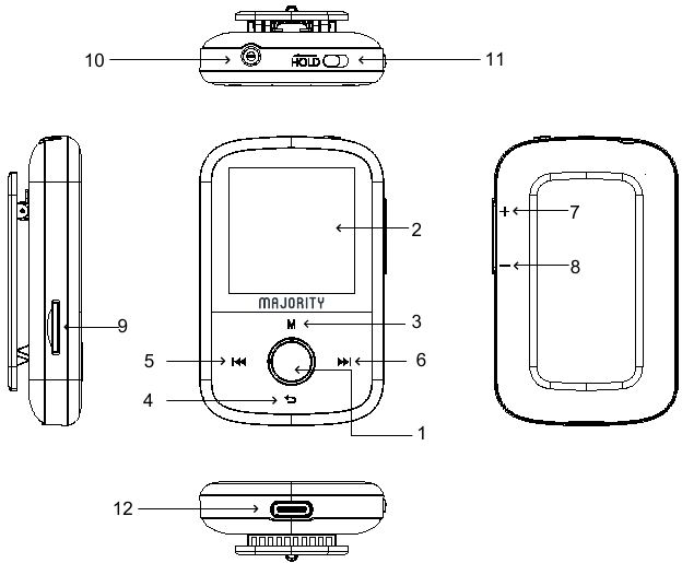 MAJORITY MP3 Player Manual | ManualsLib
