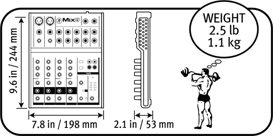 Mackie Mix5, Mix8, Mix12FX - Compact Mixers Manual | ManualsLib