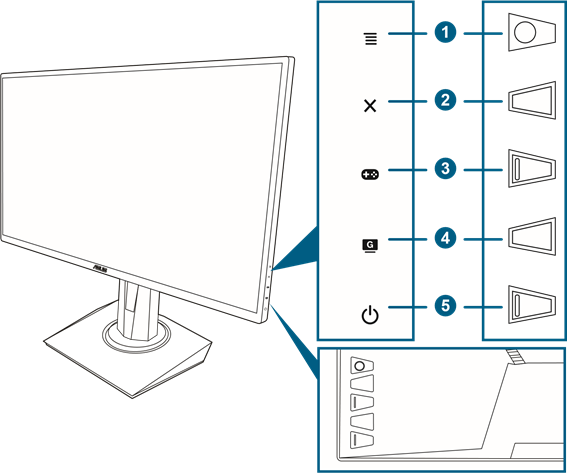 Asus VG259 Series, VG248QG - TUF Gaming Monitor Manual | ManualsLib