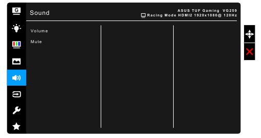 Asus VG259 Series, VG248QG - TUF Gaming Monitor Manual | ManualsLib