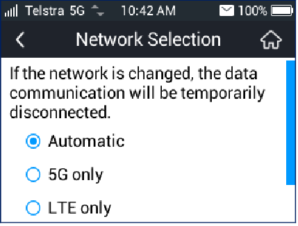ZTE TELSTRA 5G WI-FI PRO (MU500) - Modem Manual | ManualsLib