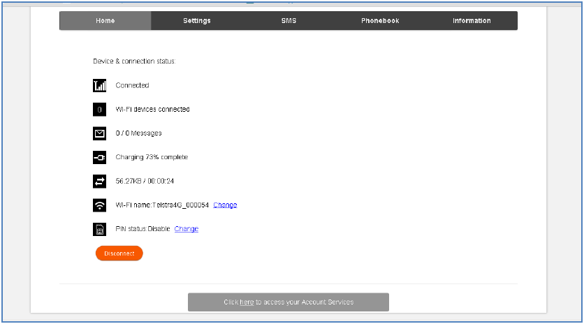 ZTE TELSTRA 4GX WI-FI HOTSPOT MF985T - Modem Manual | ManualsLib