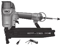 Senco SNS41 - Heavy Stapler Manual | ManualsLib
