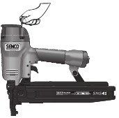 Senco SNS41 - Heavy Stapler Manual | ManualsLib