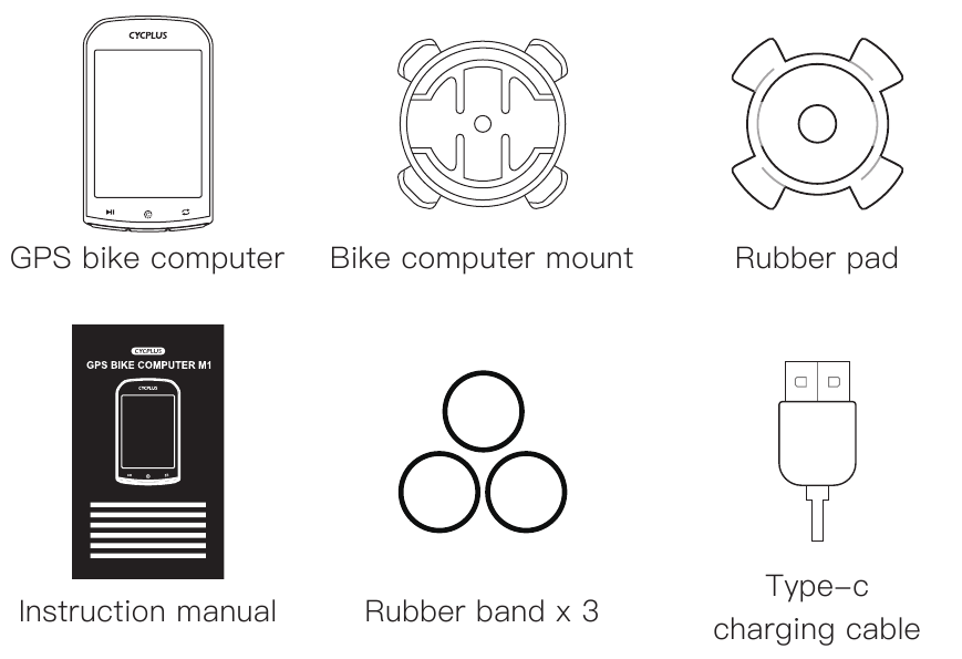 CYCPLUS M1 - GPS Wireless Bike Computer Manual | ManualsLib