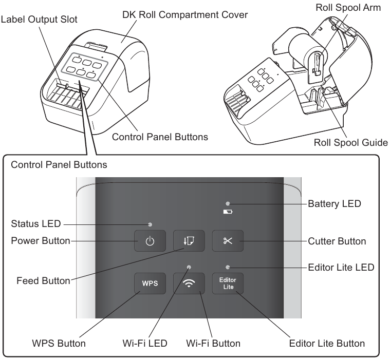 Brother QL-810W, QL-820NWB - Label Printer Manual | ManualsLib