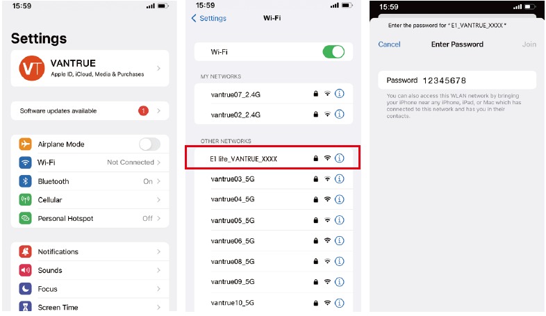 Vantrue Element 1 Lite (E1 Lite) - Dash Cam Manual | ManualsLib