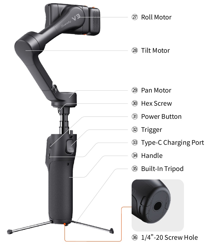 hohem iSteady V3 - Stabilizer Manual | ManualsLib
