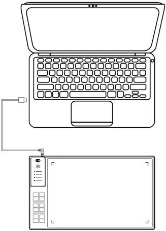 HUION Inspiroy WH1409(8192) - Tablet Manual | ManualsLib