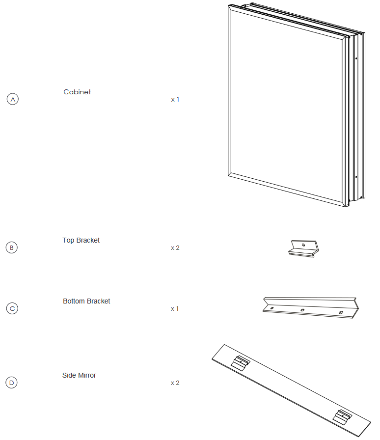 Zenith Designer Series, MRA2026, EMRA2026 - Mirror Manual | ManualsLib