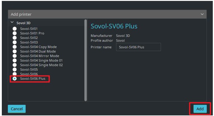 Sovol SV06-PLUS - 3D Printer Manual | ManualsLib