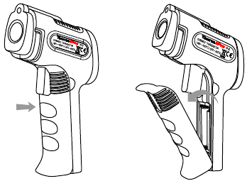 ThermoPro TP-30 - Digital Laser Infrared Thermometer Manual | ManualsLib