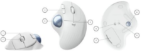 Logitech ERGO M575 - Mouse Manual | ManualsLib