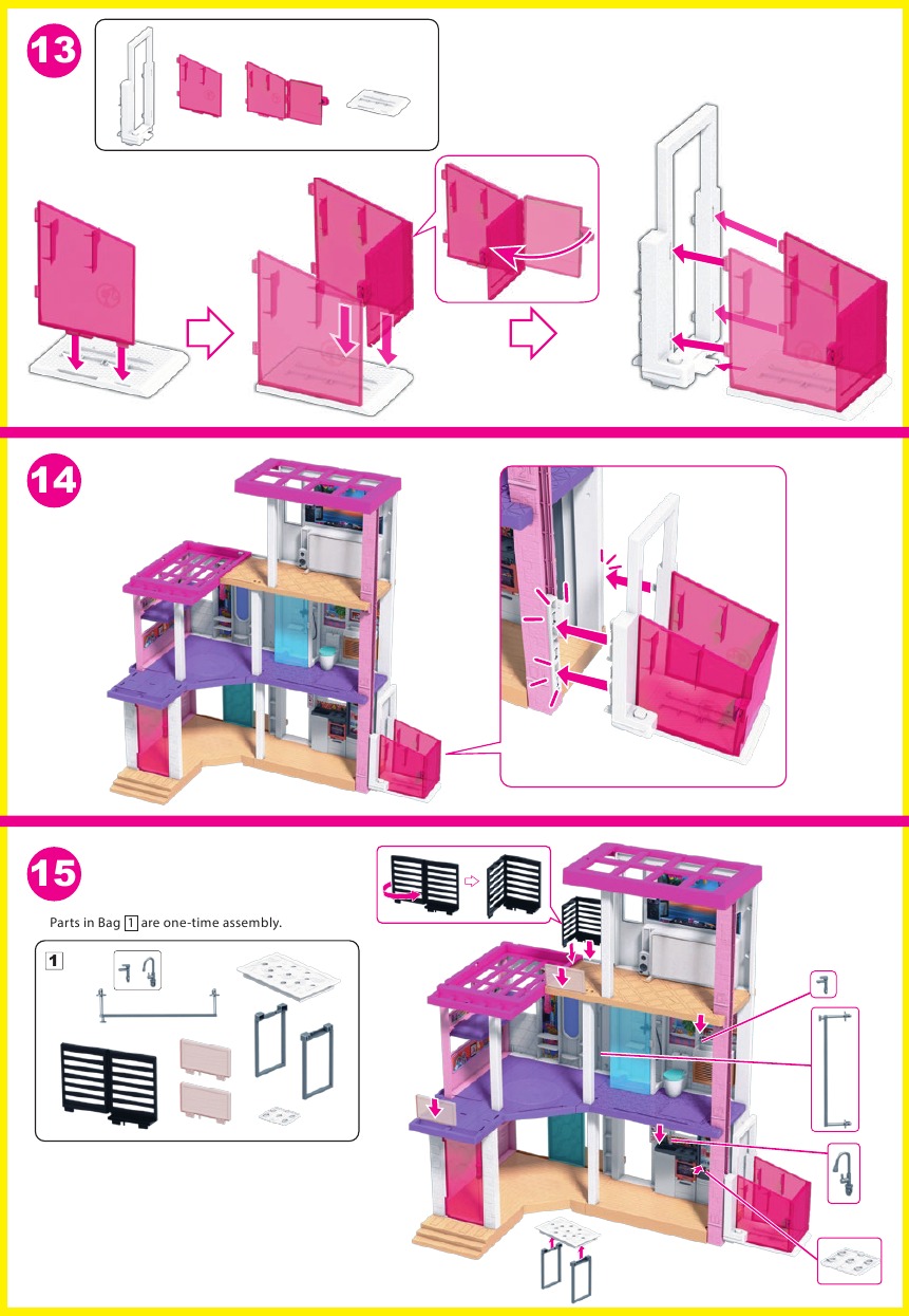 Mattel Barbie Dream House GRG93 - Playset Manual | ManualsLib