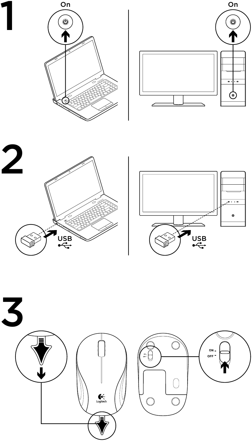 Logitech M187 - Wireless Mouse Manual | ManualsLib