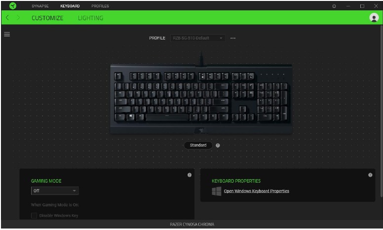 RAZER CYNOSA CHROMA - Gaming Keyboard Manual | ManualsLib