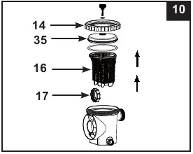 Intex Krystal Clear SX2800 / SX3000 / QX2600 /QX2100 - Filter Pump ...