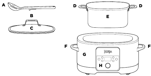 Ninja Foodi POSSIBLECOOKER PRO, MC1001COMB - Multi-Cooker Manual ...