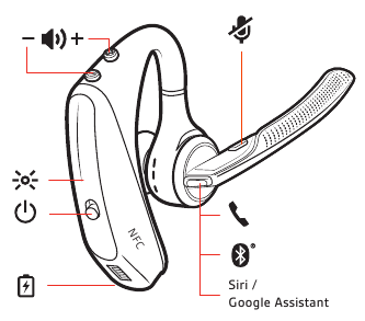 Poly Voyager 5200 - Office Bluetooth Headset System Manual | ManualsLib