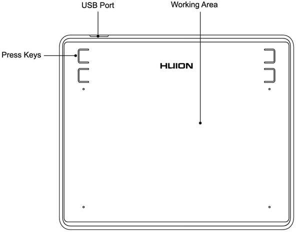 HUION HS64 - Tablet Manual | ManualsLib