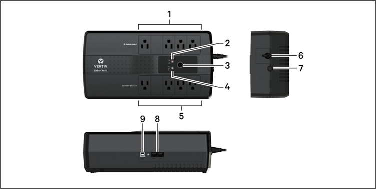Vertiv Liebert PST5, PST5-350MT120, PST5-500MT120 - UPS Manual | ManualsLib