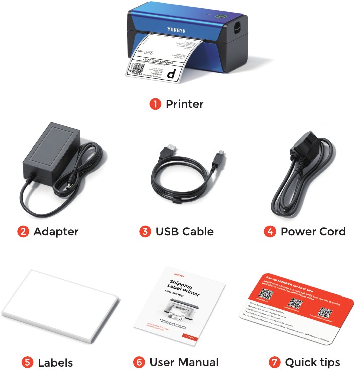 MUNBYN RW401AP - Printer Manual | ManualsLib