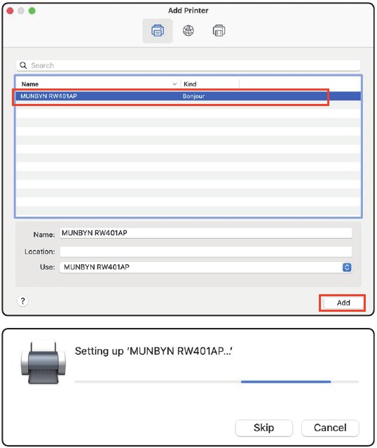 MUNBYN RW401AP - Printer Manual | ManualsLib