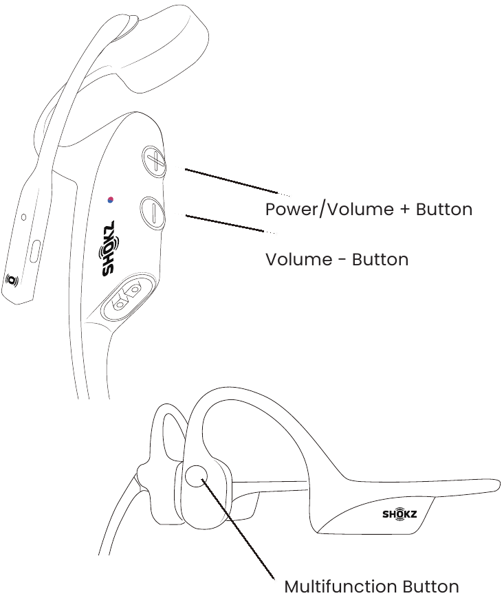 Shokz OPENCOMM 2 - Headphone Manual | ManualsLib