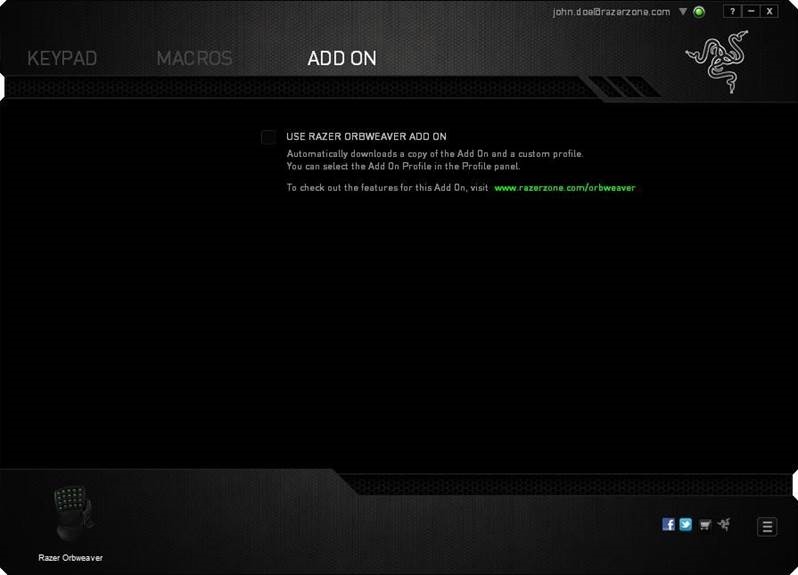 Razer Orbweaver - Gaming Keyboard Manual | ManualsLib