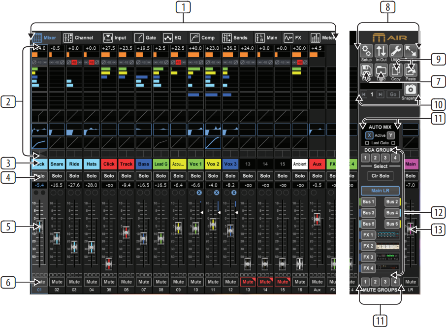 Midas MR18, MR12 Manual | ManualsLib