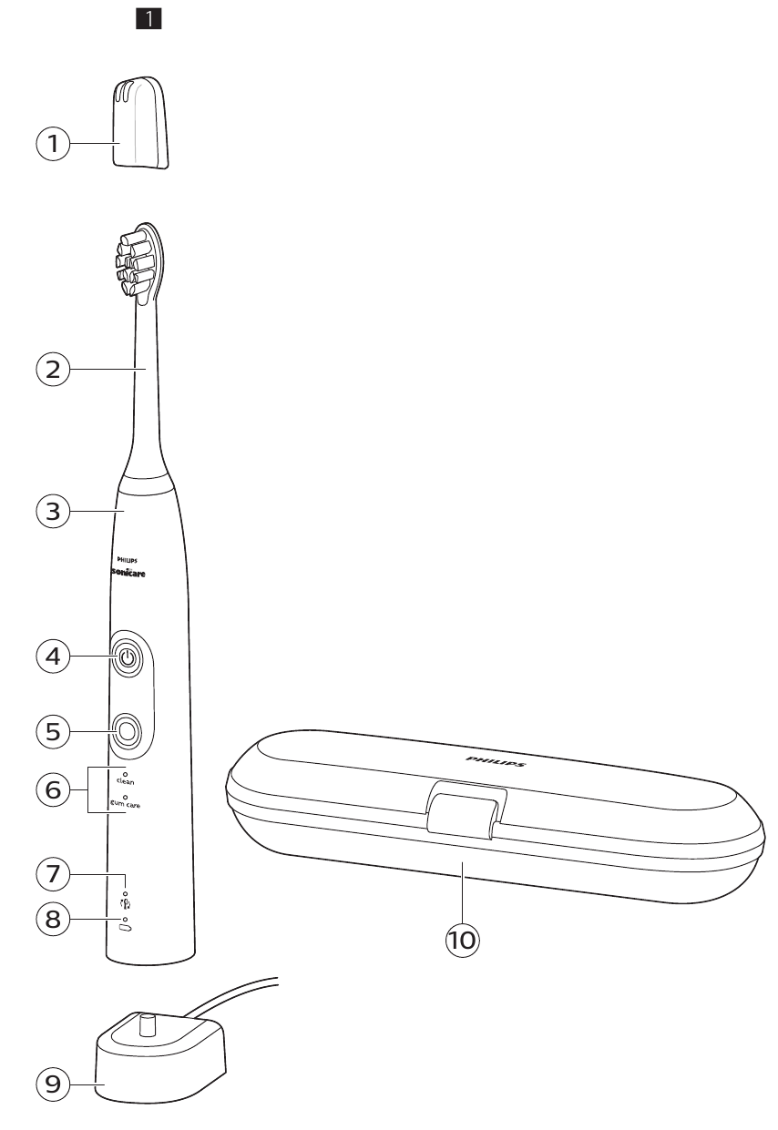 Philips Sonicare ProtectiveClean 4500 / 5100 Manual | ManualsLib