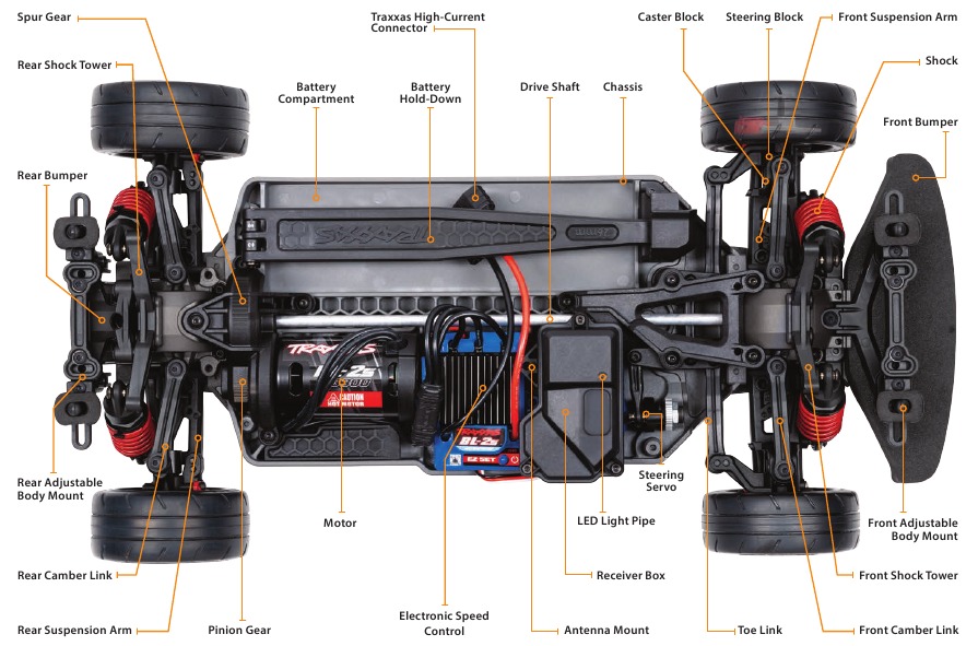 Traxxas 4 TEC 2.0 AWD CHASSIS BL-2S 83124-4 Manual | ManualsLib