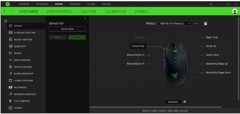 RAZER TURRET RZ84-02820200-B3U1 Manual | ManualsLib