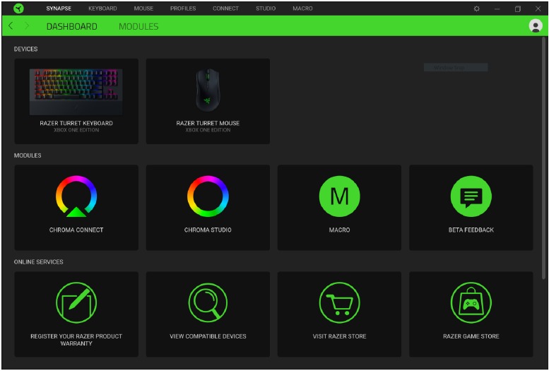 RAZER TURRET RZ84-02820200-B3U1 Manual | ManualsLib