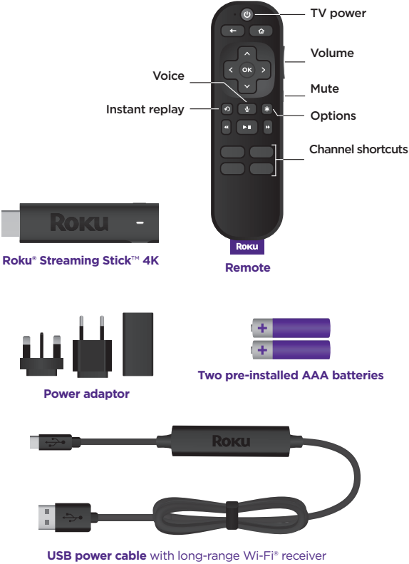 Roku Streaming Stick 4K (3820) Manual | ManualsLib